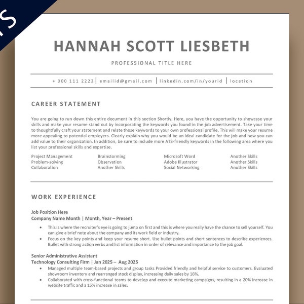 Applicant Tracking System Resume - Etsy