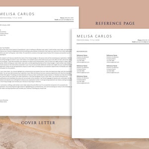 ATS Resume Template Word, Pages, Google Docs Resume CV Template ...
