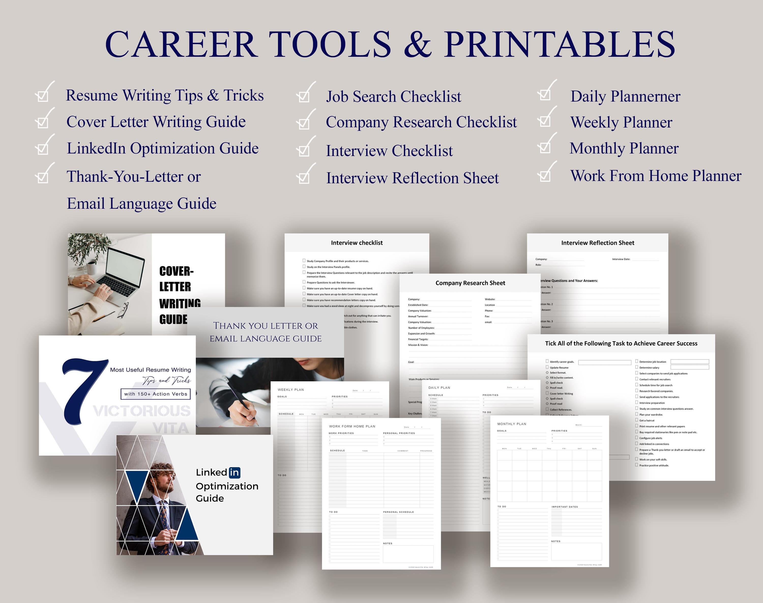 ATS Resume Template, CV Template, Applicant Tracking System Compatible ...