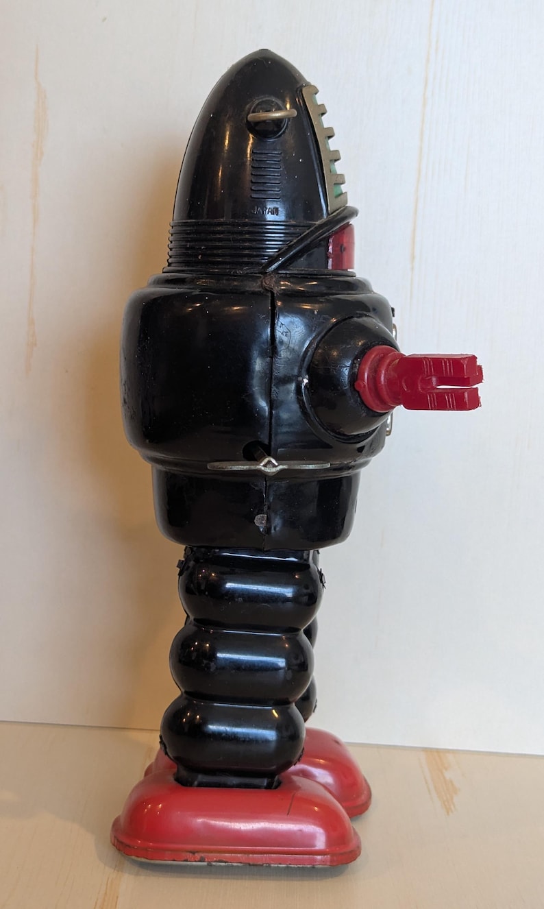 PLANET ROBOT, Original 1960's Tin Wind-up ROBBY the Robot - Etsy
