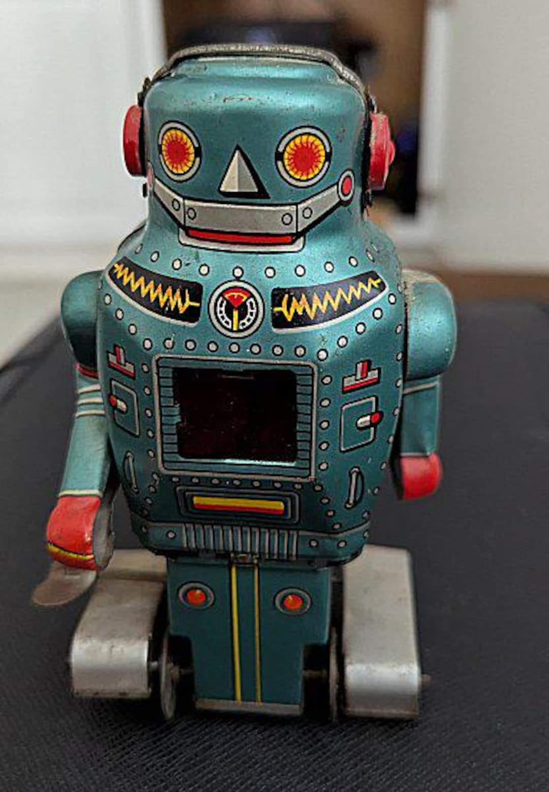 MIGHTY ROBOT 1950's Tin Wind-up Robot by NOGUCHI Japan - Etsy