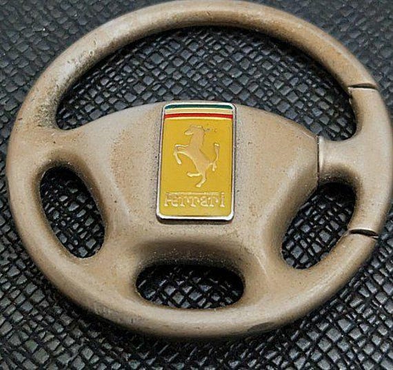 FERRARI STEERING WHEEL key ring - Gem