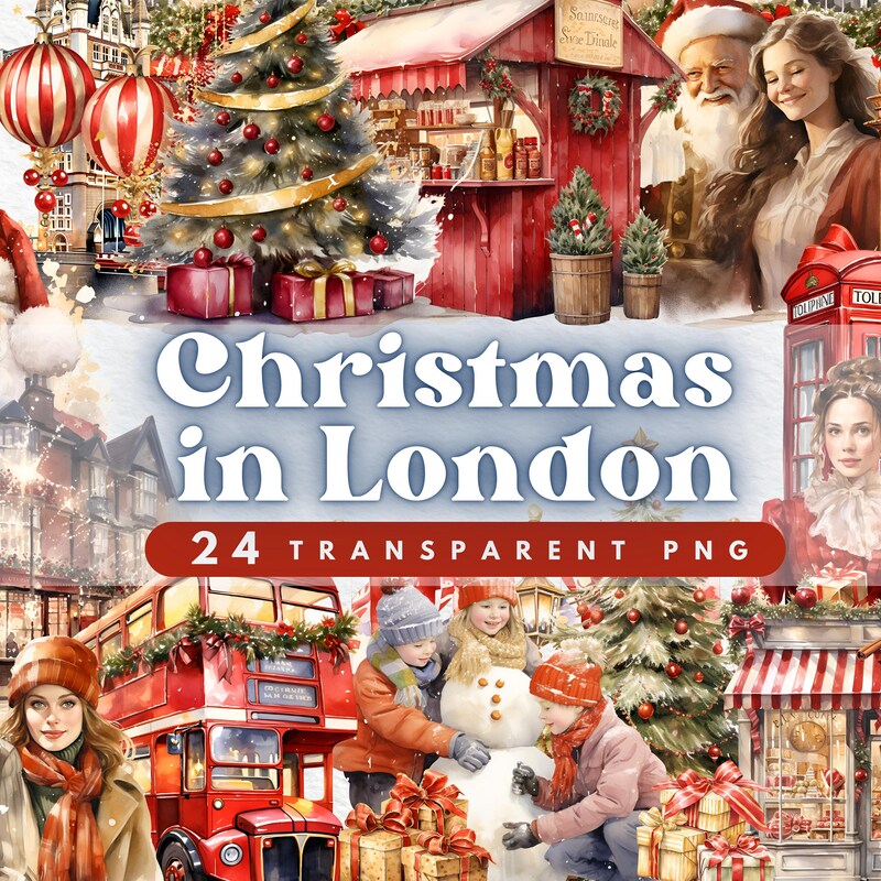 London Clipart - Etsy