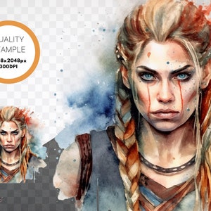 Norse Vikings Clipart Bundle, 28 High Quality Transparent PNG for ...