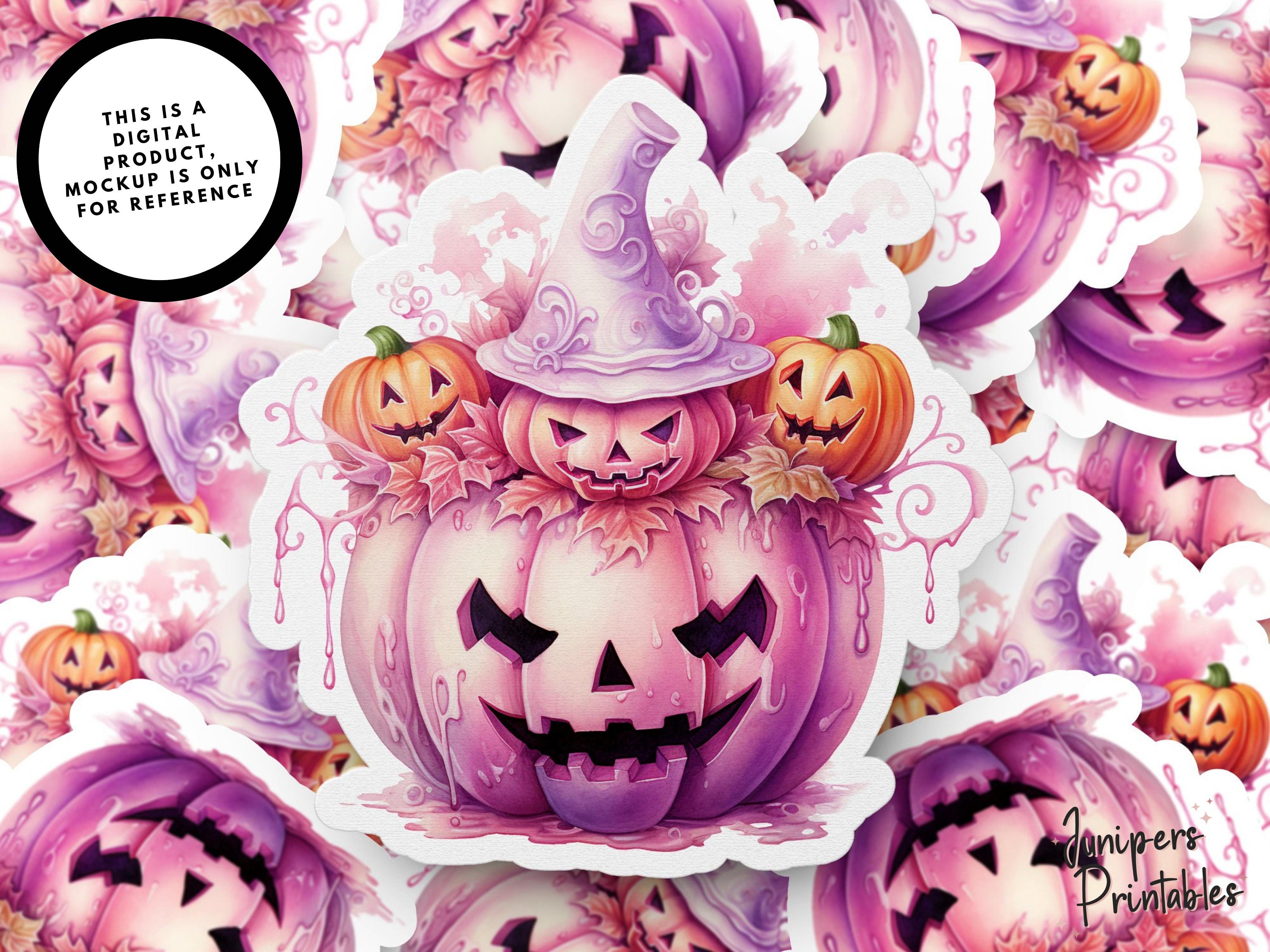 33 Pink Halloween Witch Clipart Bundle High Quality - Etsy