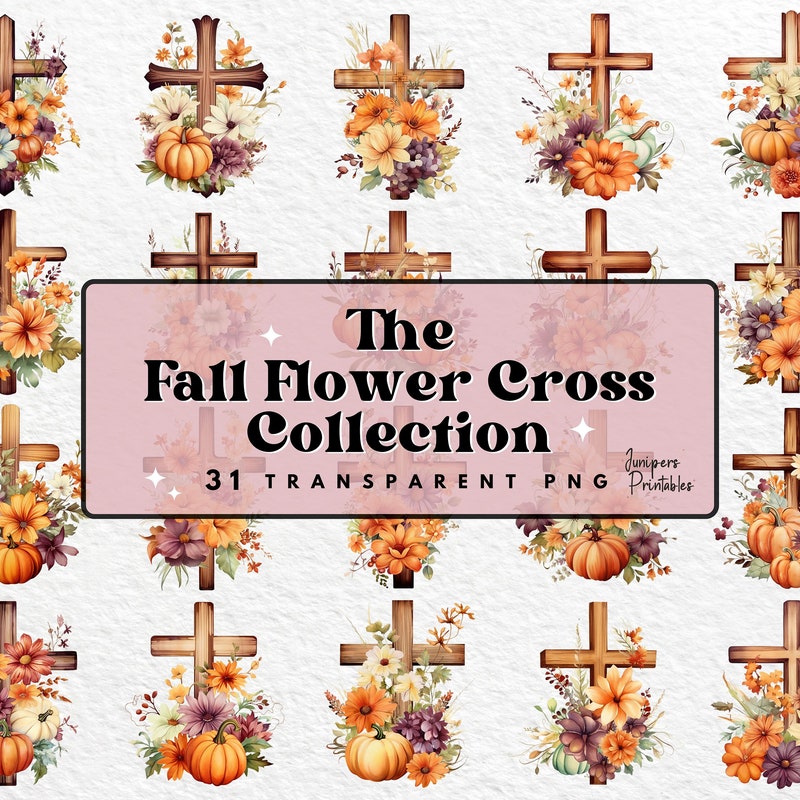 Autumn Christian Clipart - Etsy