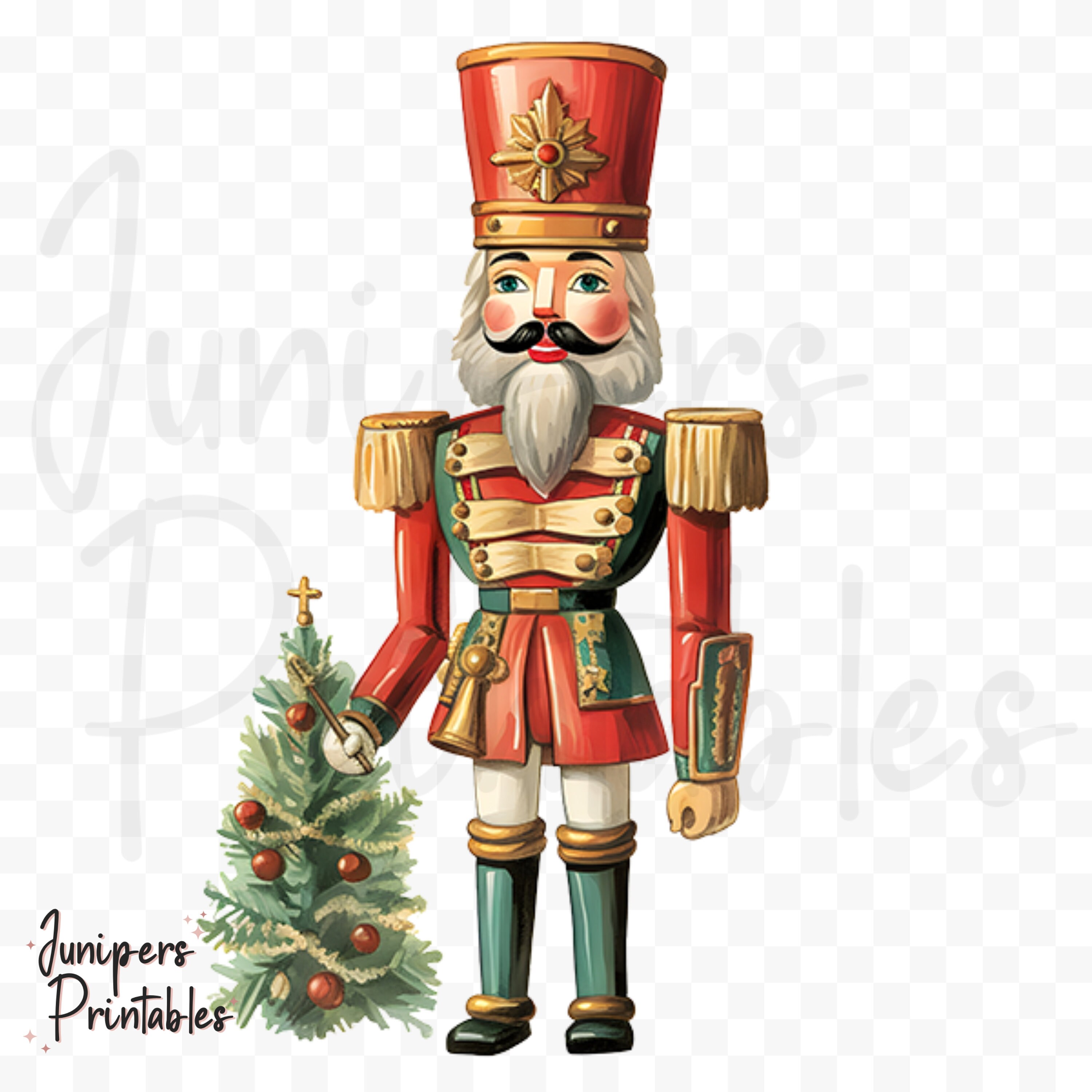 16 Christmas Nutcracker Clipart, High Quality PNG, Digital Download ...