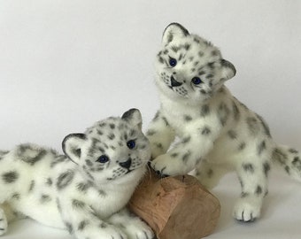 Snow Leopard Doll | Etsy