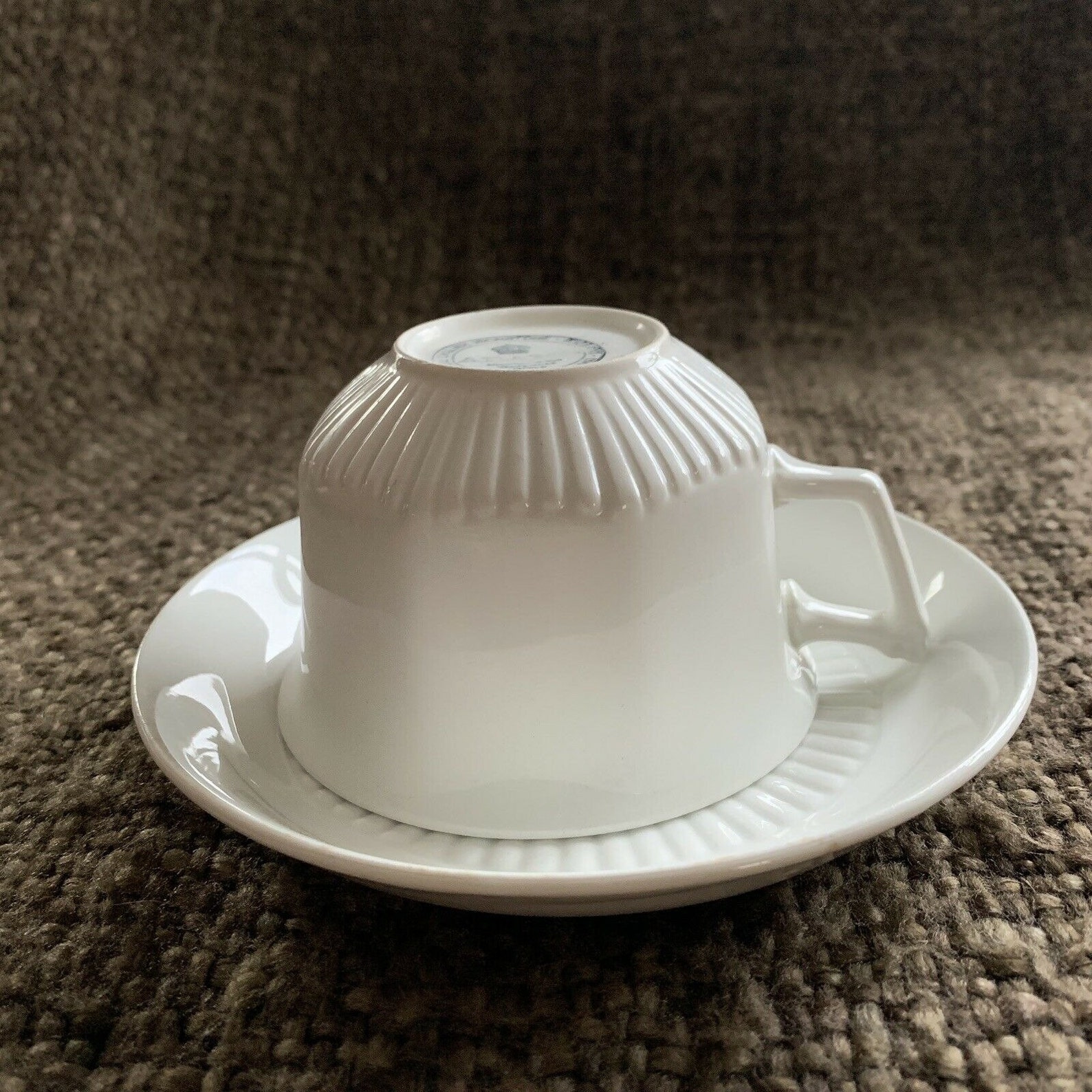 Adams & Sons English Ironstone 2 Set Cup and Saucer White England Tea ...