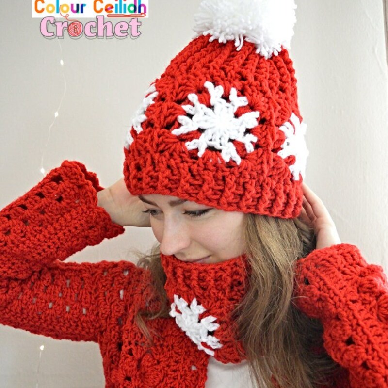 Snowflake Hat - Etsy
