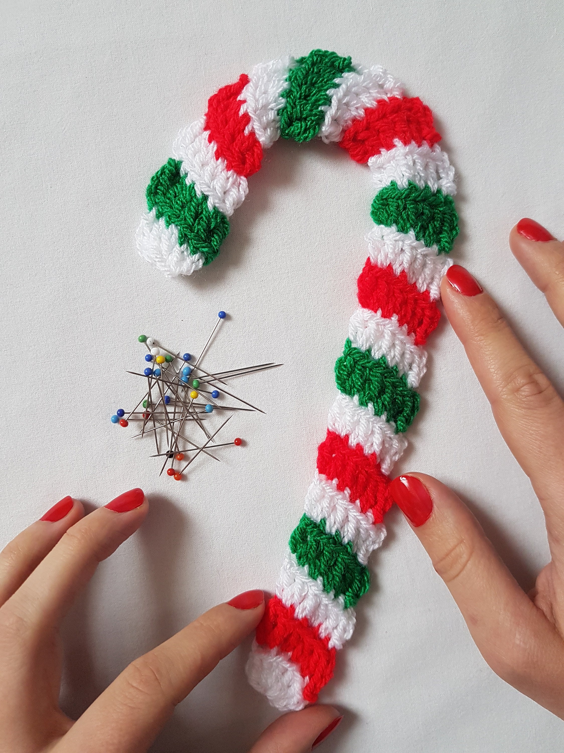 CROCHET PATTERN Candy Cane Lane Christmas afghan | Etsy