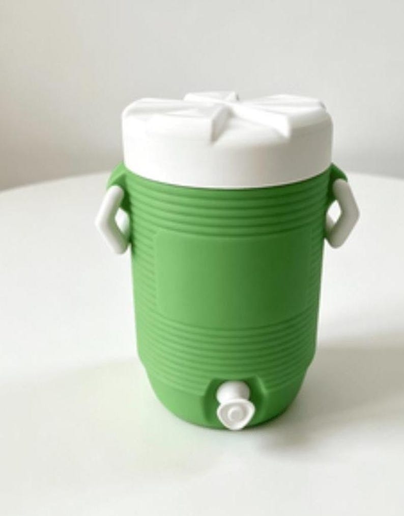 3D Printed Mini Can Cooler | Retro Drink Holder With Straw Lid - Etsy