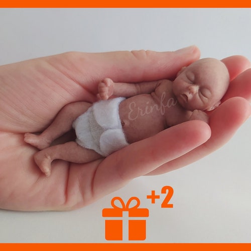 Tiny Elf Baby Doll. Miniature Fantasy Reborn Baby. Realistic | Etsy