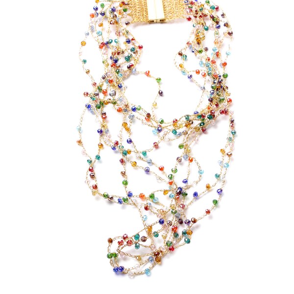 Copper Mesh Necklace - Etsy