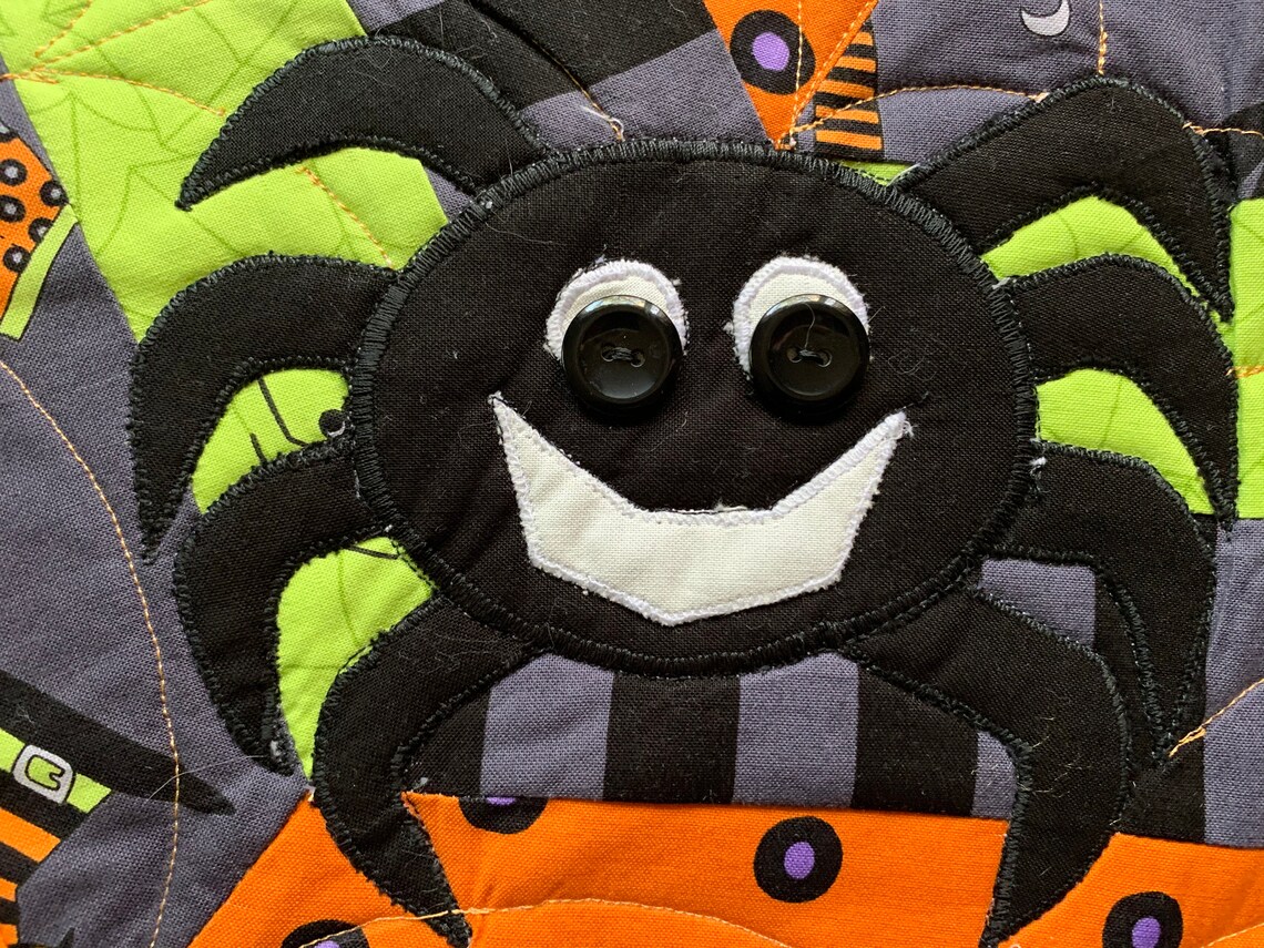 A Spider Web of a Table Topper - Etsy