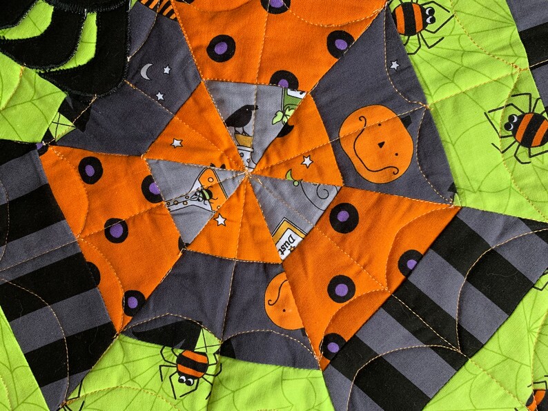 A Spider Web of a Table Topper - Etsy