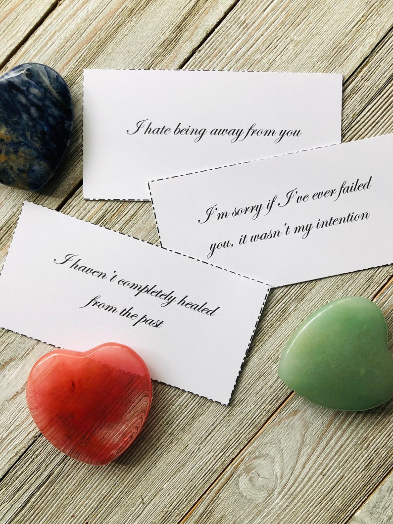 Love Oracle Cards; Conversations From the Heart; INSTANT DOWNLOAD; 50 ...