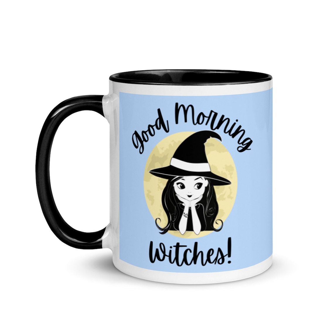 Good Morning Witches Coffee Tea Mug Cup With Color Inside - Etsy