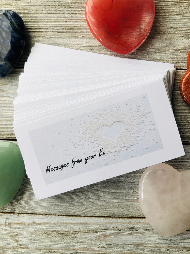Messages From Your Ex; 50 Printable Oracle Cards; Love and Relationship ...