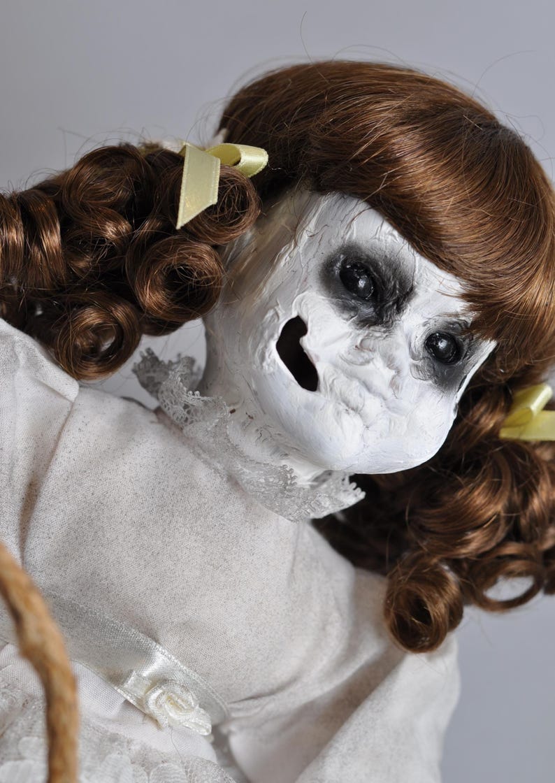 Creepy Scary Porcelain Demon Horror Doll- Nancy - Etsy