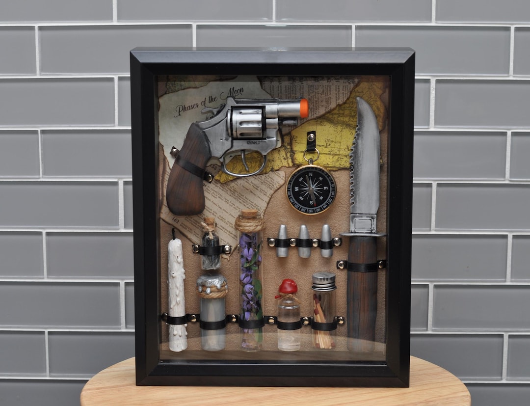 Vintage Werewolf Hunting Kit No. 2- Faux Items- Just Like Werewolves ...