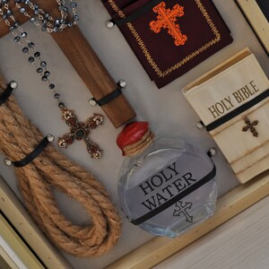 Vintage Exorcism Kit Shadow Box No. 1 - Etsy