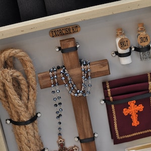 Vintage Exorcism Kit Shadow Box No. 1 - Etsy