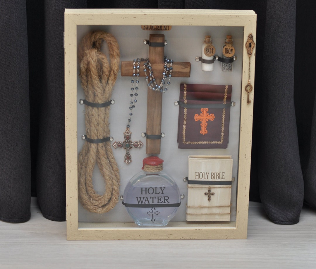 Vintage Exorcism Kit Shadow Box No. 1 - Etsy