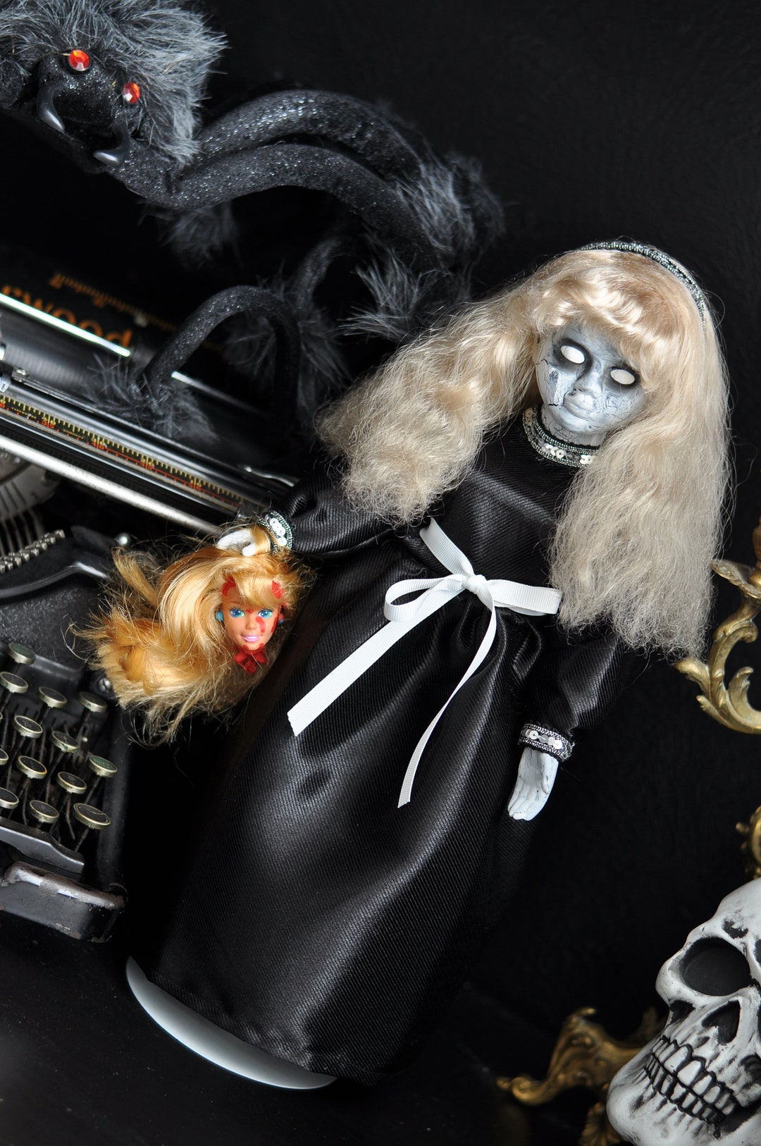 Creepy Scary Porcelain Horror Doll Christy - Etsy