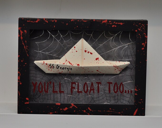 IT Horror Movie Shadow Box Black Spider Web - Etsy