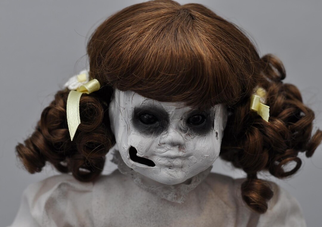Creepy Scary Porcelain Demon Horror Doll- Nancy - Etsy