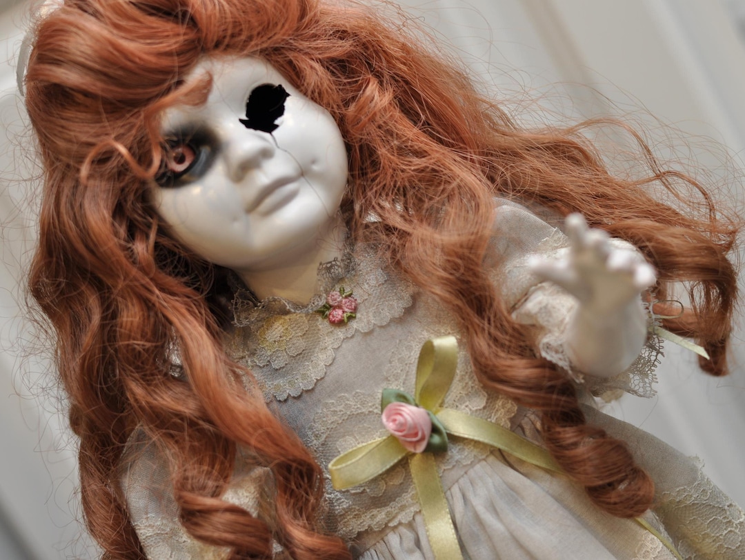 Creepy Scary Porcelain Horror Doll Jane - Etsy