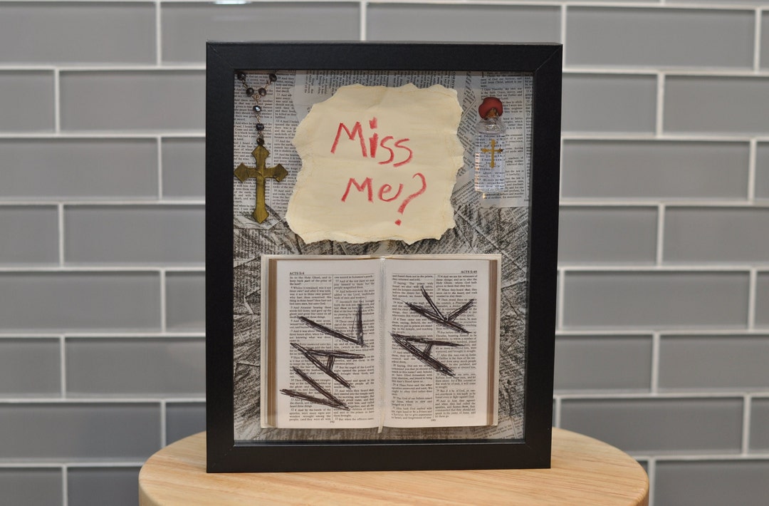 The Conjuring Shadow Box Annabelle Valak Black Frame - Etsy