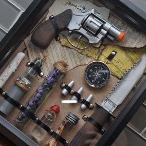 Vintage Werewolf Hunting Kit No. 2- Faux Items- Just Like Werewolves ...