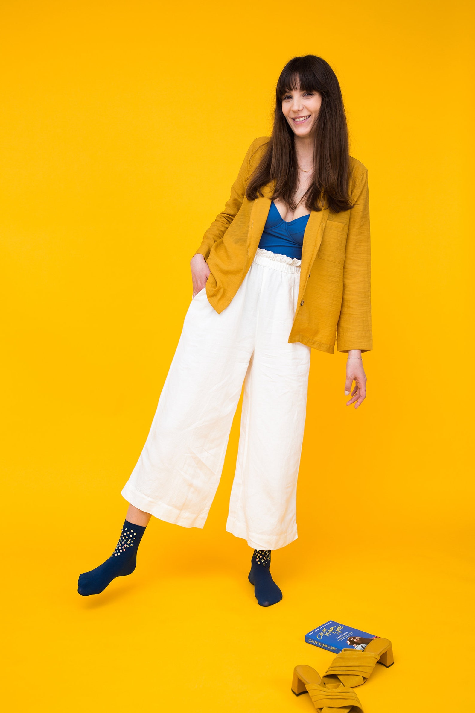 Dark Blue Nylon Socks Ultramarine Dream - Etsy