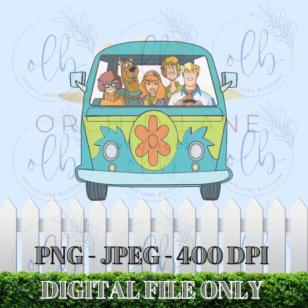 Mystery Machine Svg - Etsy