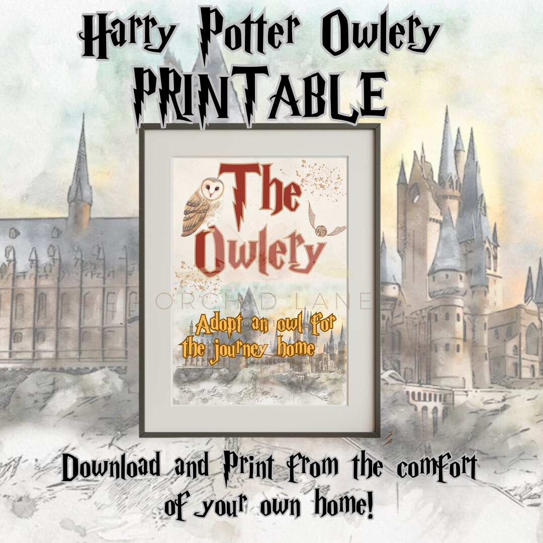 The Owlery | Owl Adoption | PRINTABLE Bundle | DIGITAL DESIGN | Print ...