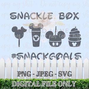 Snackle Box SVG PNG JPEG Digital Design - Etsy