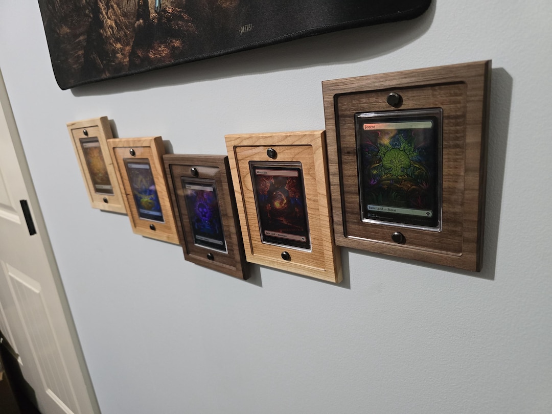 Card Art Display Case: MTG, TCG - With UV Protective Holder - Etsy