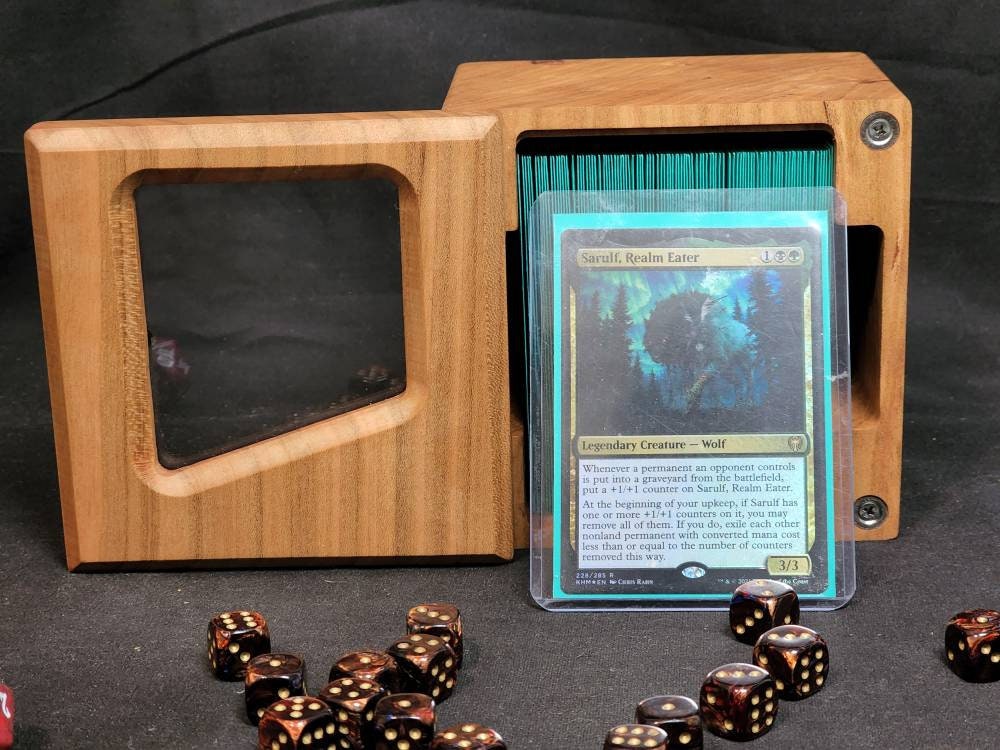 Commander Deck Box for Magic the Gathering. - Etsy