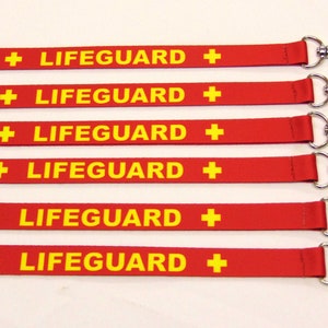 Lifeguard Printed Neck Strap Lanyard 15mm - Etsy UK
