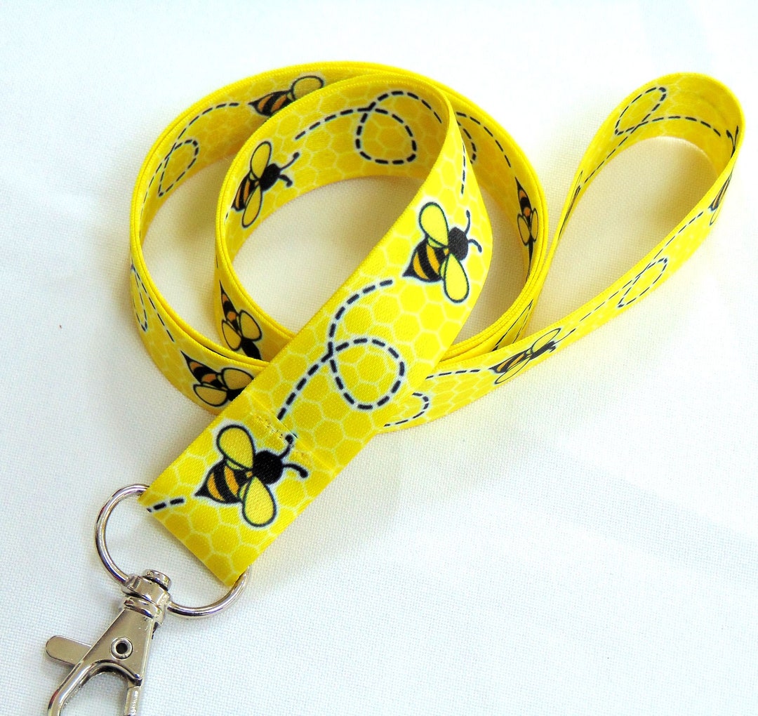 BEES Bright and Attractive Print Neck Strap Lanyard 20mm, Free UK ...