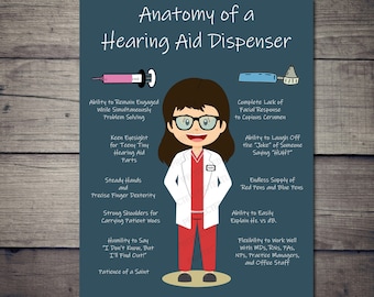 Hearing Aid Poster - Etsy