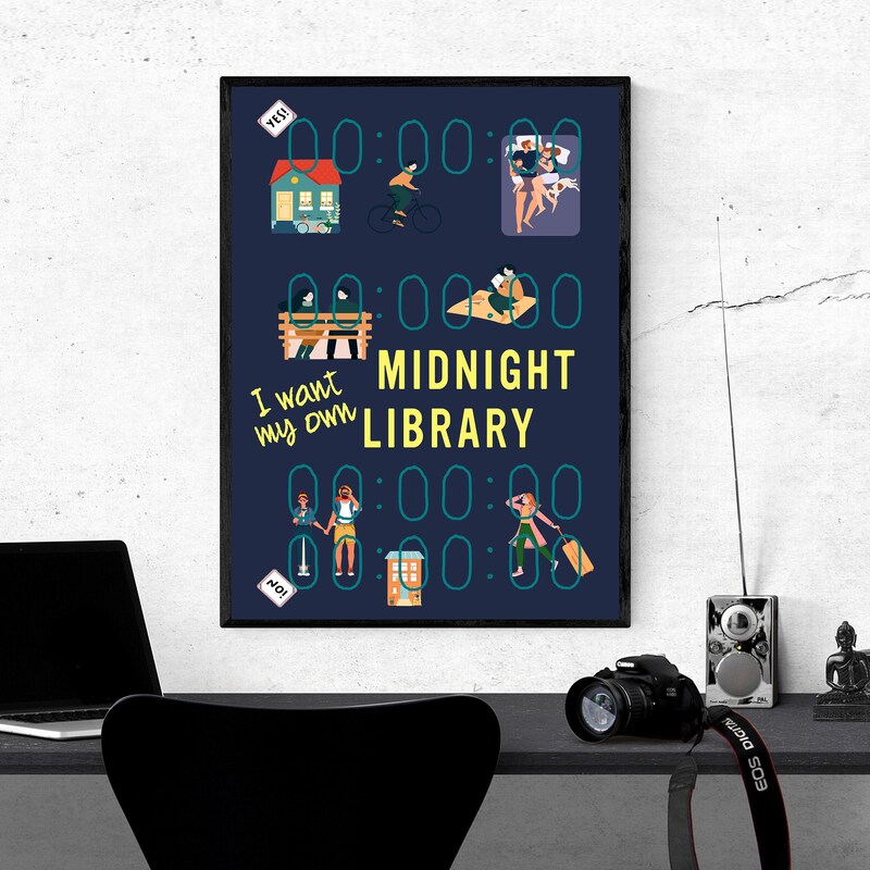 Library Art - Etsy