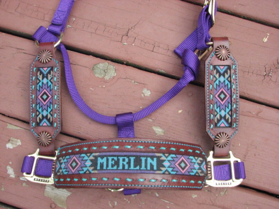 Personalized Custom Horse Halters - Etsy
