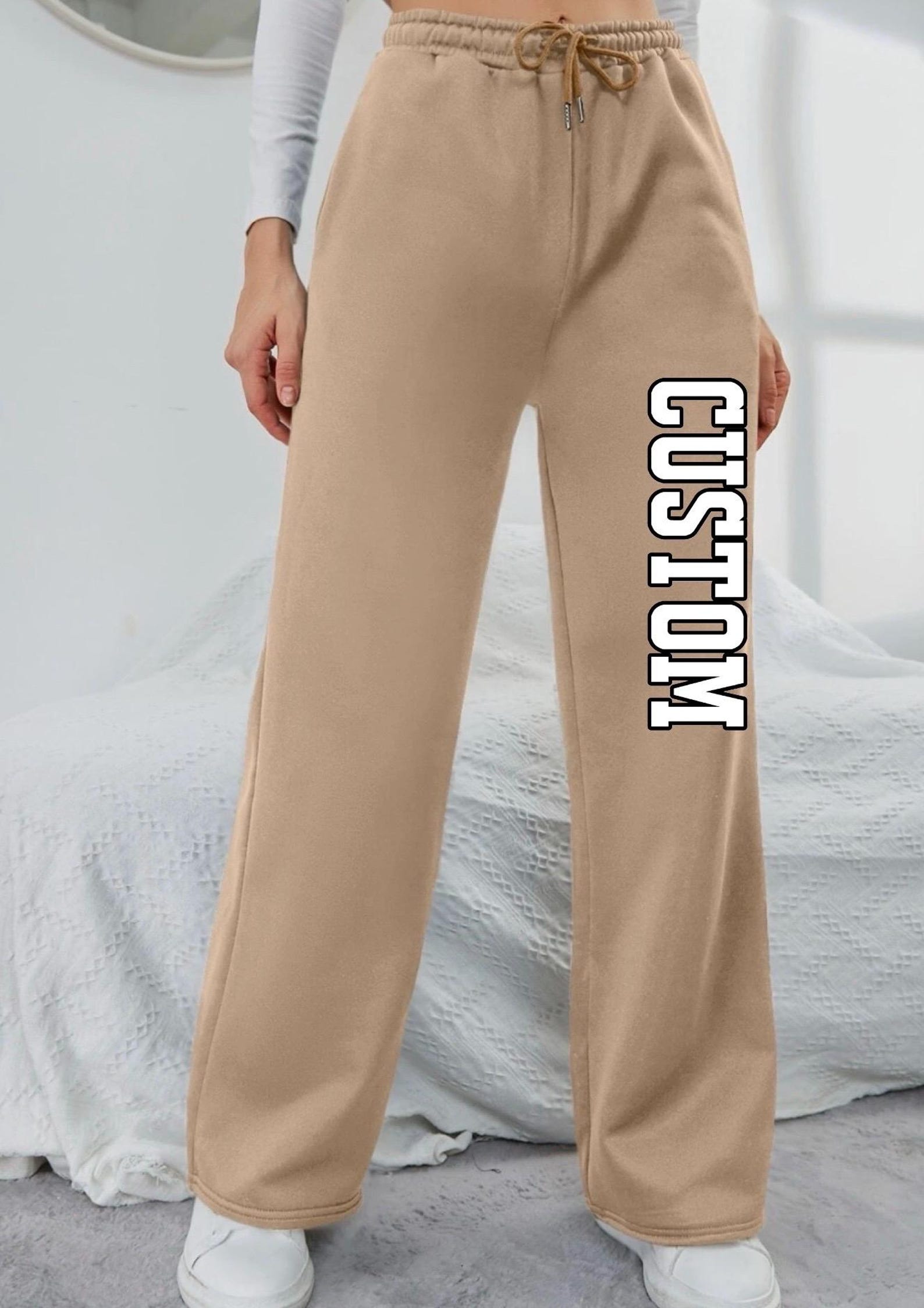 Custom College, Team, Cheer, Sorority Varsity Straight Leg Sweatpants ...