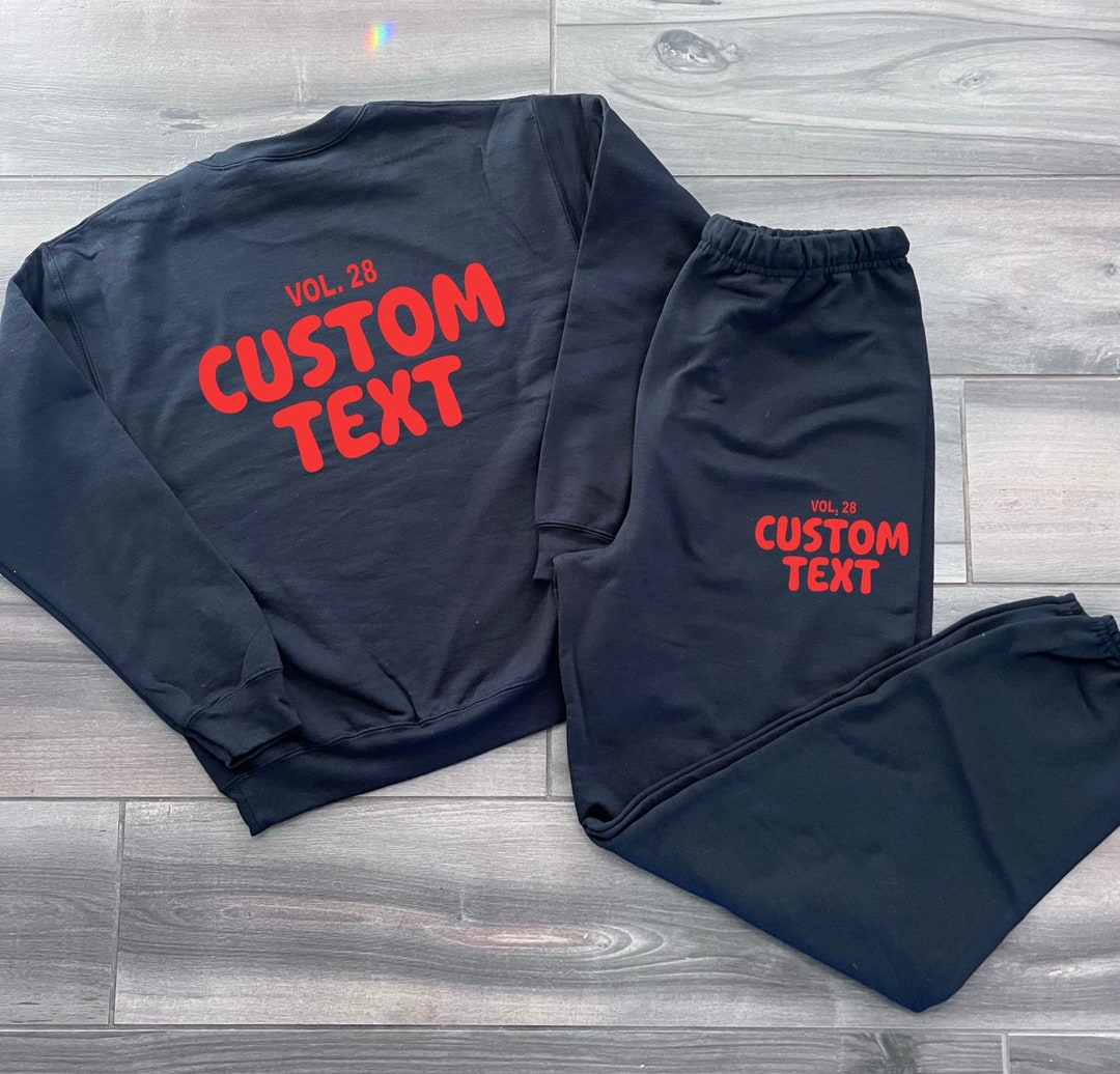 Custom College Apparel Vol 28 Custom Text Sweatpants, Bed Decorating ...