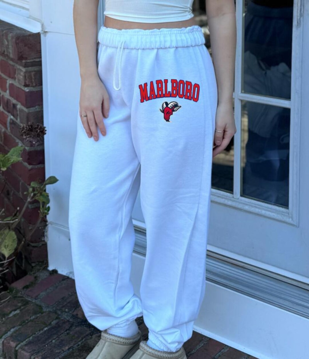 Custom College Apparel Varsity Sweatpants, Bed Decorating Gift ...