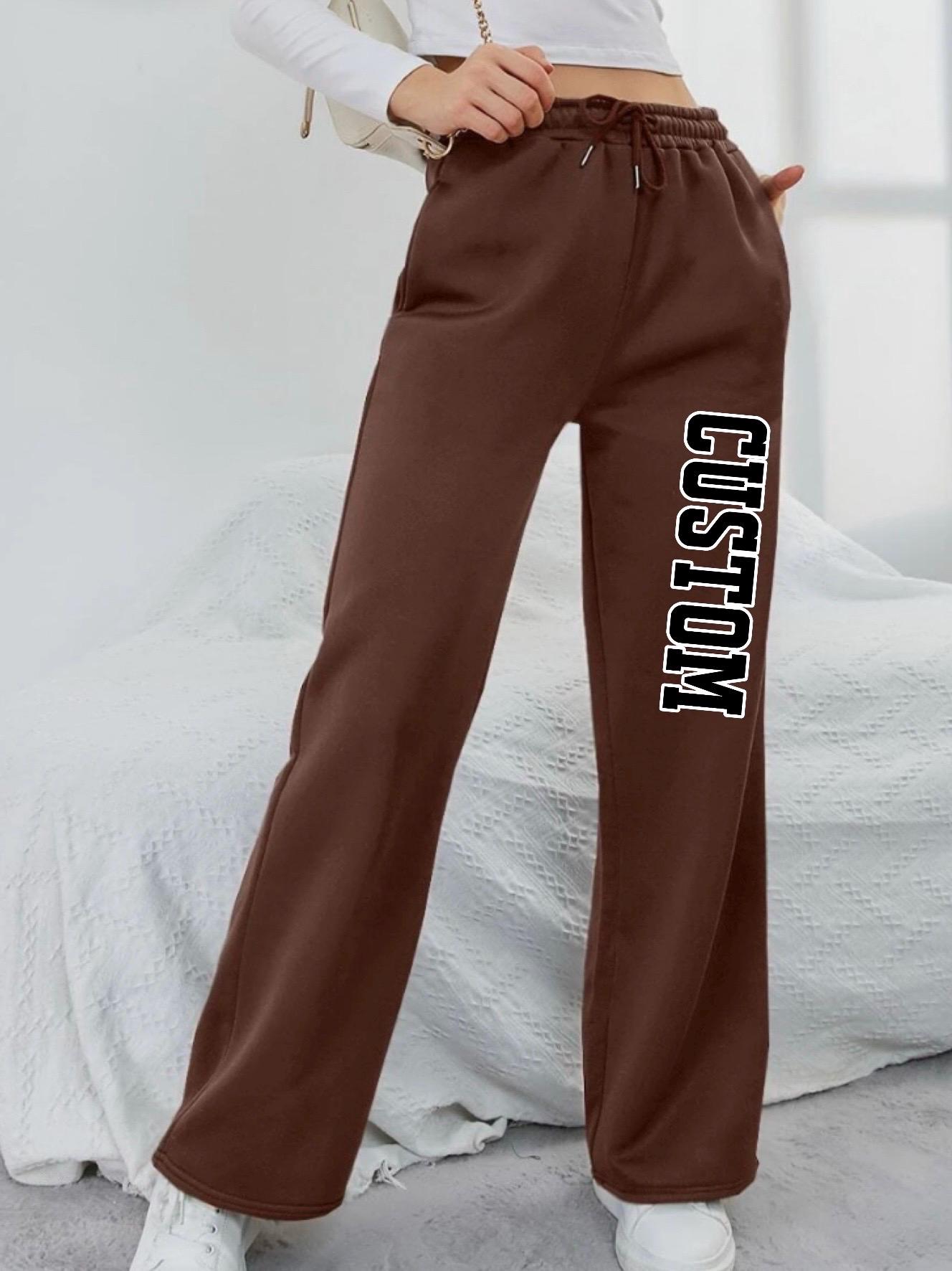 Custom College, Team, Cheer, Sorority Varsity Straight Leg Sweatpants ...