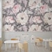 Dusty Rose Wallpaper Vintage Floral Nursery Wallpaper - Etsy